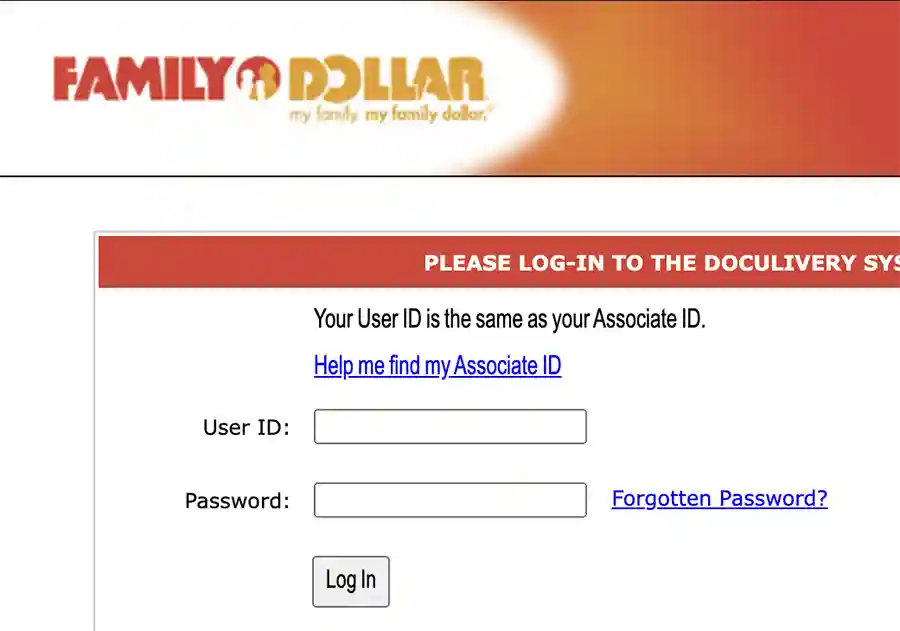 Family Dollar Employee Portal My doculivery familydollar Family Dollar Employee Portal My doculivery familydollar